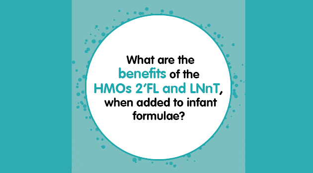 What are the benefits of the HMOs 2FL and LNnT when added to infant ...