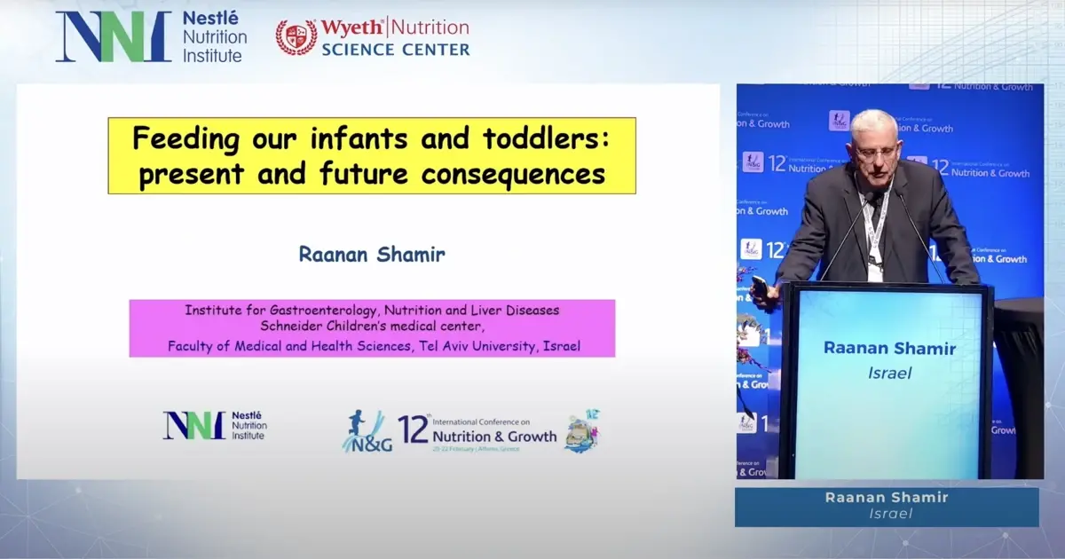 Feeding our infants and toddlers: present and future consequences